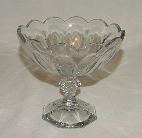 IMMACULATE Vintage A. H. Heisey "COLONIAL" Compote/Candy Dish! | eBay