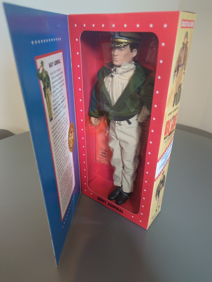 GI Joe Navy Admiral Limited Edition WWII Commemorative Figure by Hasbro ...