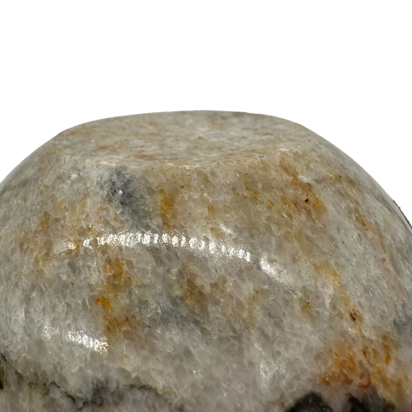 Granite Marble Polished Orb Sphere Ball Gray Decorative Paperweight 31. ...
