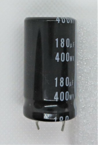 LLQ2G181MHSZ NICHICON ALUMINUM ELECTROLYTIC CAPACITOR 400V 180uF 20% 2 ...