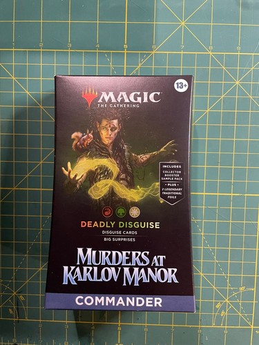 Murders at Karlov Manor Deadly Disguise Commander Deck | MTG | Factory ...