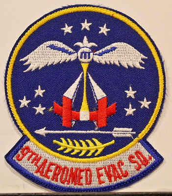 USAF 9th Aeromedical Evacuation Squadron Full Color Insignia Badge ...