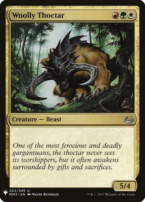 NM Woolly Thoctar, MTG, The List, Magic the Gathering, 203 | eBay