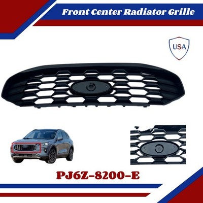 For 2023-2025 Ford Escape ST-Line Front Black Grille W/O Radar Holes ...