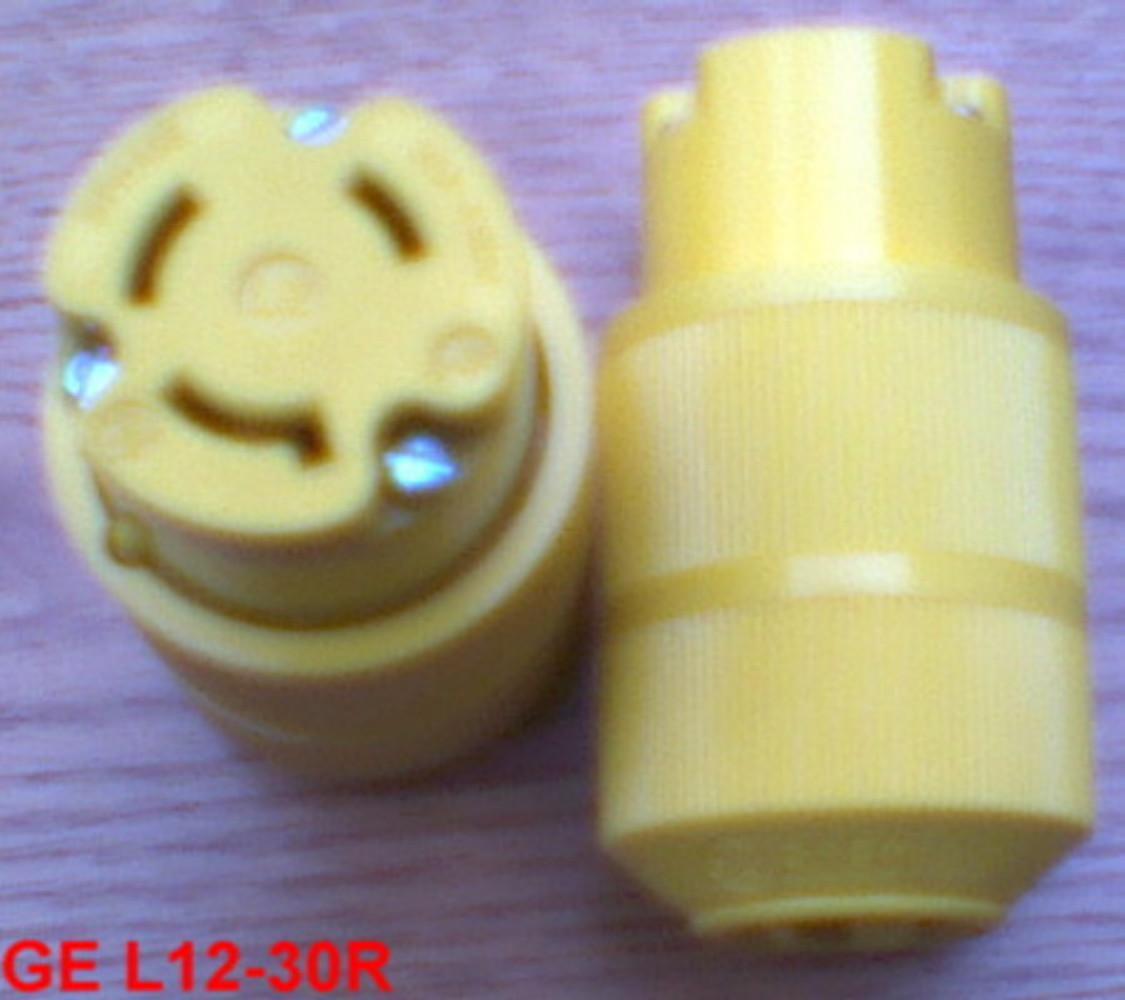 GE GLD1233 30 AMP 480 VOLT 3 Y L12-30R CONNECTOR 2683 | eBay