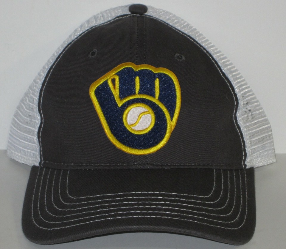 Milwaukee Brewers Retro Snapback Cap ⚾Hat ⚾CLASSIC MLB Patch Logo ⚾7 ...