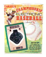 Vintage RadioShack Home Run Baseball Bat Electronic Handheld Tandy Game ...