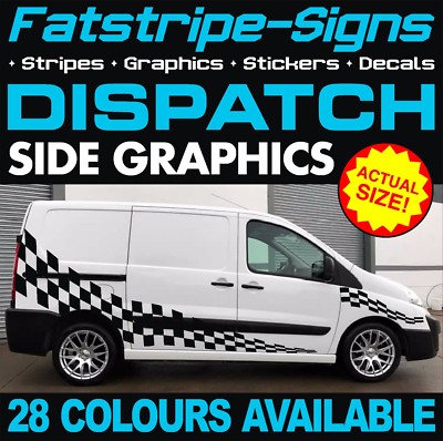 to fit CITROEN DISPATCH GRAPHICS STICKERS STRIPES DECALS CREW CAB DAY ...