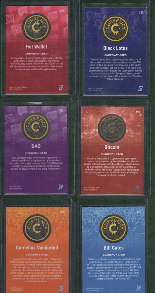 Cardsmiths Currency Series 4 All Holo, RC, and Parallels (12 Cards ...