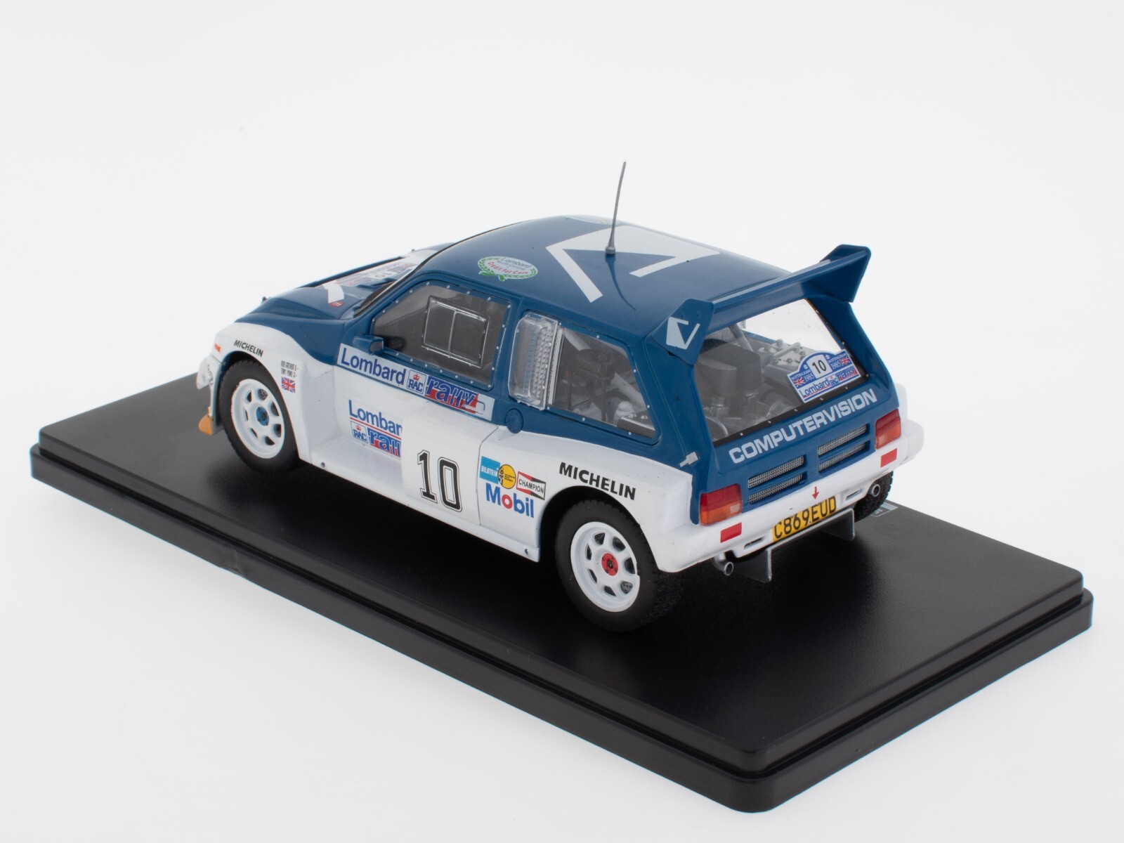 MG Metro 6R4 Pond Arthur RAC Rally GB 1985 - 1:24 Hachette Model Car ...