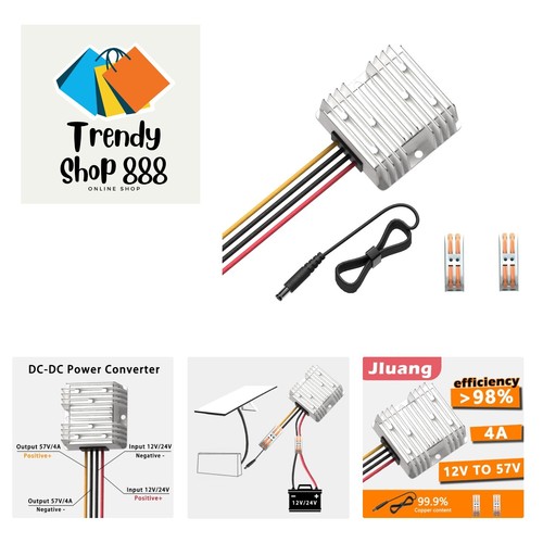 Starlink 12v Conversion kit gen 3,DC12V11V-26V Step Up to 57V 5A ...