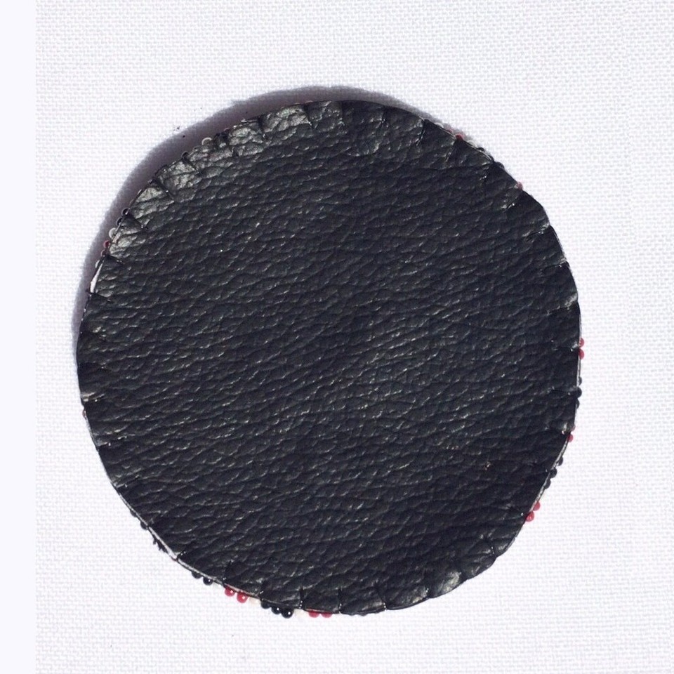 2.5" Fire Star Beaded patch, Medallion rosette, Native Crafts, Powwow ...