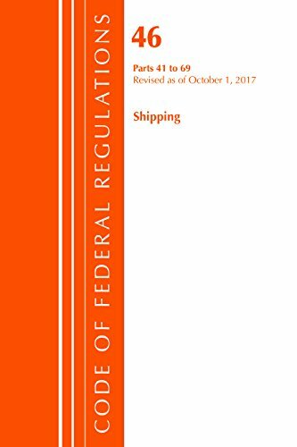 Code of Federal Regulations, Title 46 Shipping , (U.. 9781630059392| eBay