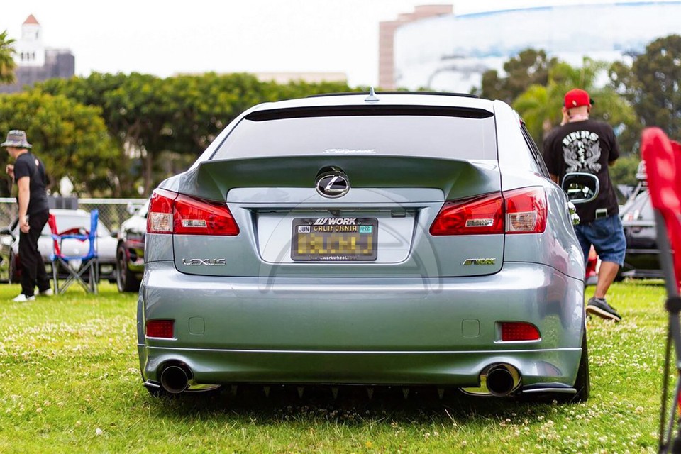 Ducktail Spoiler for Lexus IS250 IS350 2005-2013 2 gen IS Duckbill Rear ...