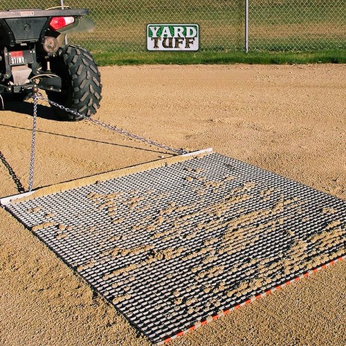 Yard Tuff 44HPDM ATV/UTV 4 x 4 Foot Zinc & Steel Field Surface Leveling ...