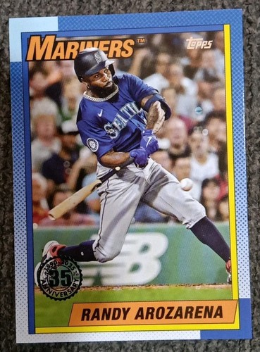 Randy Arozarena 2025 Topps Series 1 35th Anniversary #T90-73 Mariners | eBay