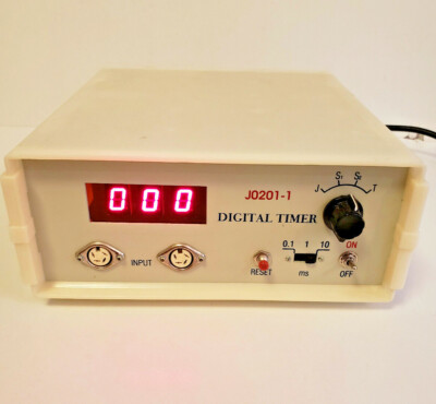 Tianjin Scientific Digital Timer with Photogate/Instructions/4-Pin DIN ...