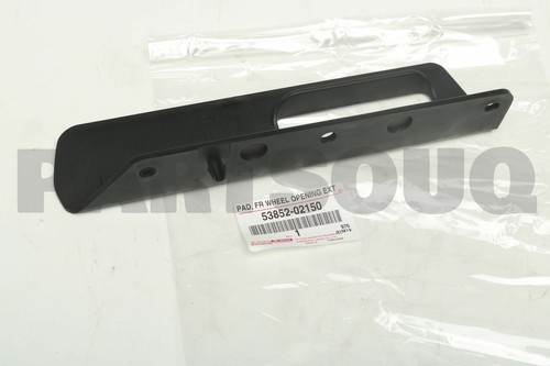 5385202150 Genuine Toyota PAD, FRONT WHEEL OPENING EXTENSION, LH 53852 ...