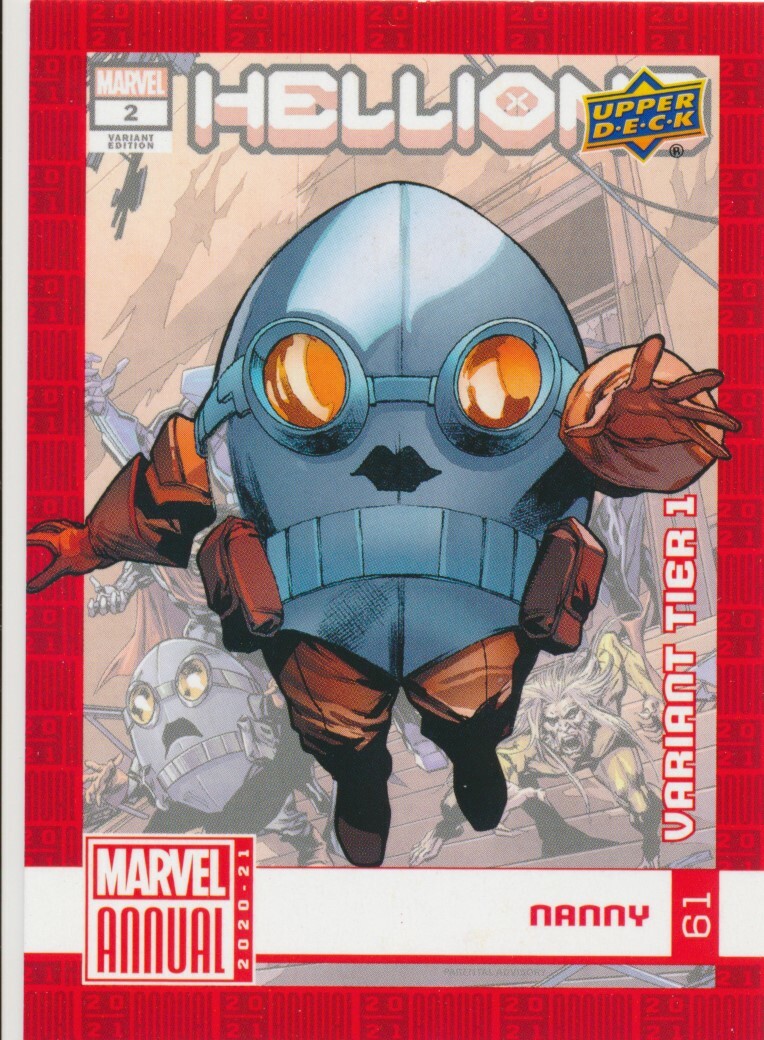 #61 NANNY 2020-21 2021 Upper Deck Marvel Annual VARIANT TIER 1 | eBay