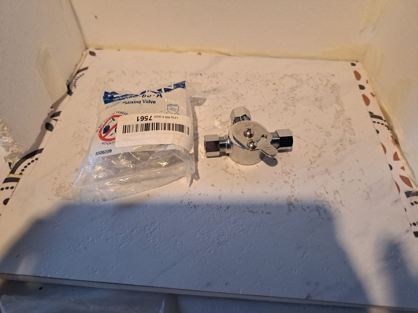 Sloan Valve Water Mechanical Mixing MIX-60-A Faucet Volume Control ...