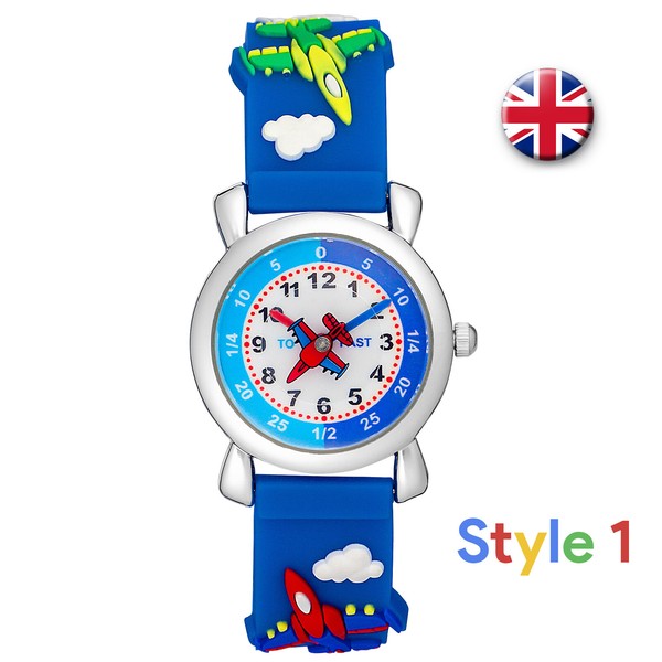 Learn How To Tell The Time Watch for Boys Girls Toddler Time Teacher ...