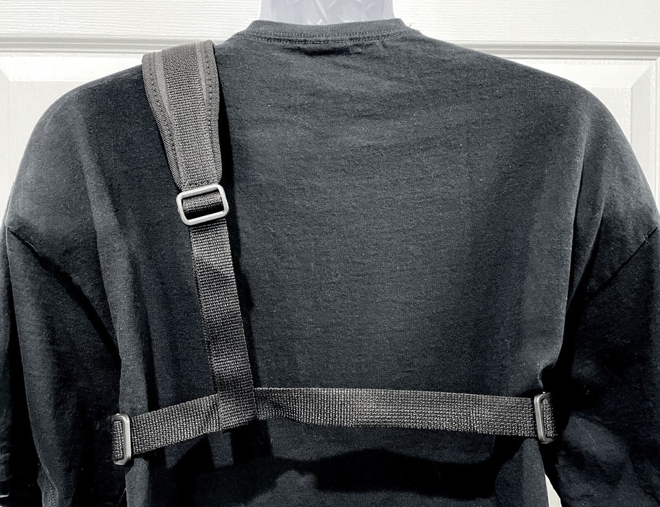 For ANY 5" 1911, Right Hand CHEST Holster with Extra Mag Holder | eBay