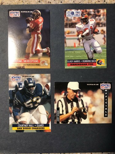 1991 PRO SET FOOTBALL CARDS YOU CHOOSE NFL CARD VINTAGE FREE SHIPPING ...