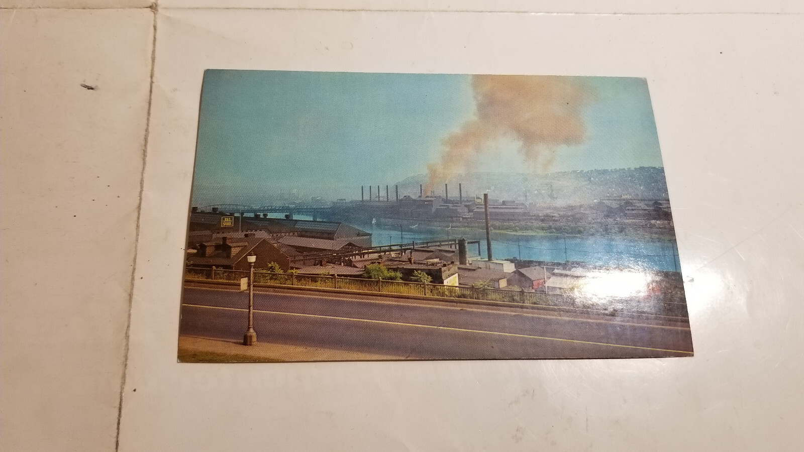 Vintage The Steel Mills of Pittsburgh PA Postcard | eBay