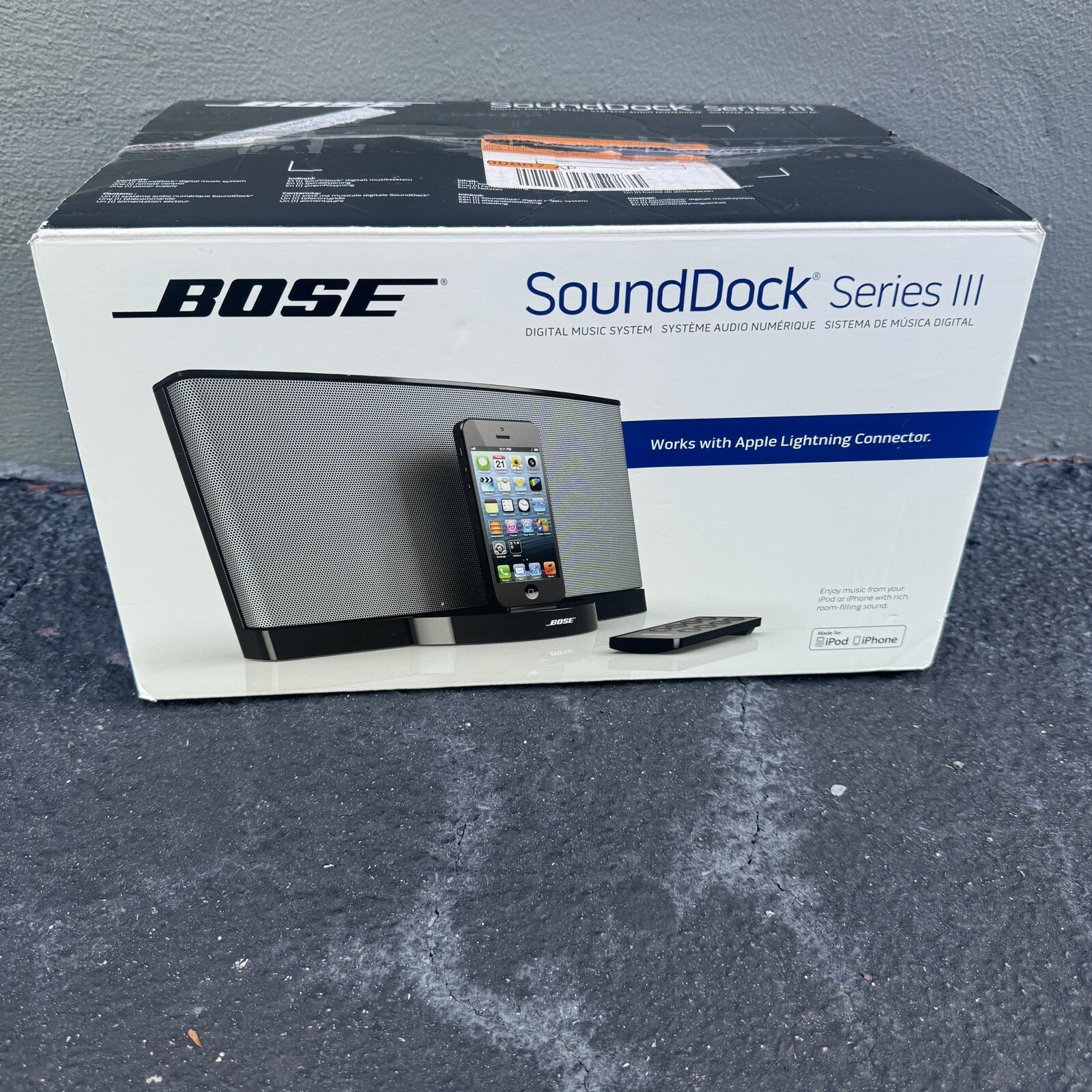 Bose SoundDock Series III 3 Digital Music System w/ Lightning Connector ...