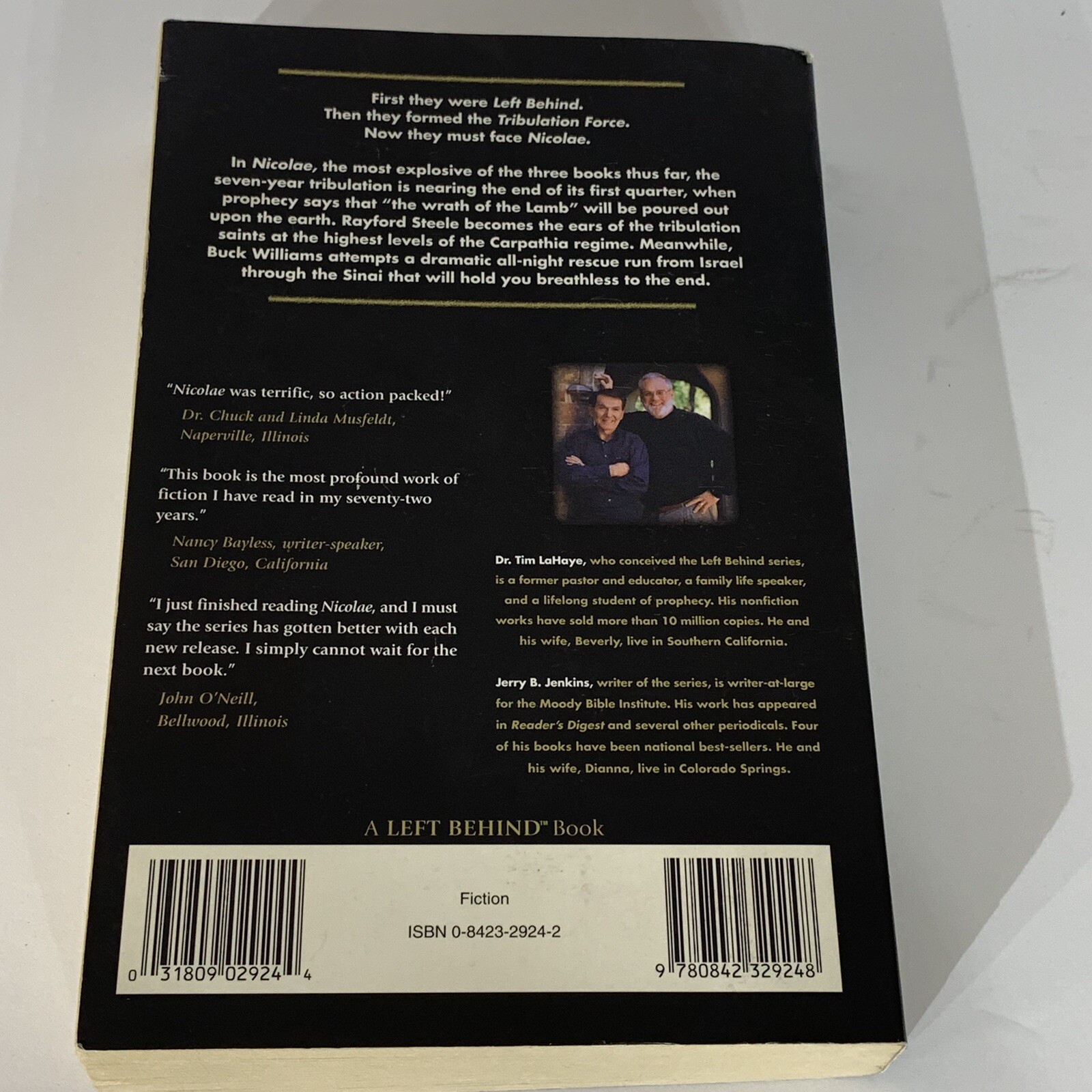 Nicolae: The Rise of Antichrist [Left Behind, Book 3] , Tim LaHaye ...