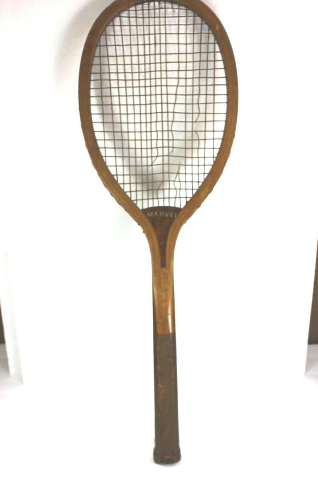 Antique 1920's Pennant Tennis Racquet " MARVEL " Original - Recent ...