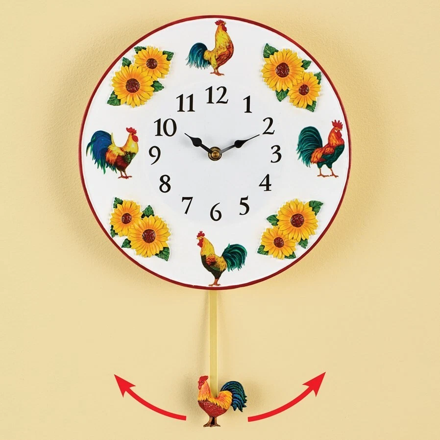 Rooster Clock Pendulum