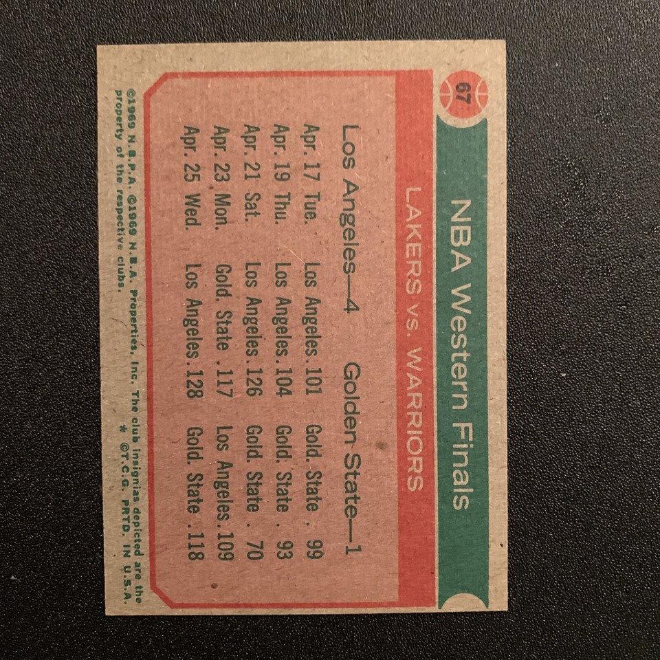 1973-74 1973 Topps 67 NBA Western Finals Ex/NM Nice! | eBay