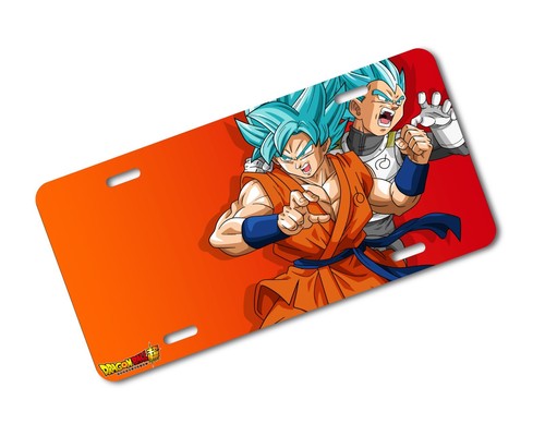 Ball Z Goku Novelty Car License Plate Auto Car Tag Aluminum Metal Front ...