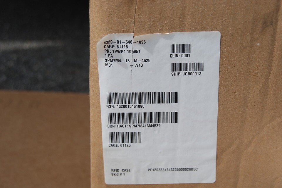 HAMILTON JET 105951 WATERJET IMPELLER HJ364 39KW DRIVE NSN 4320-01-546 ...