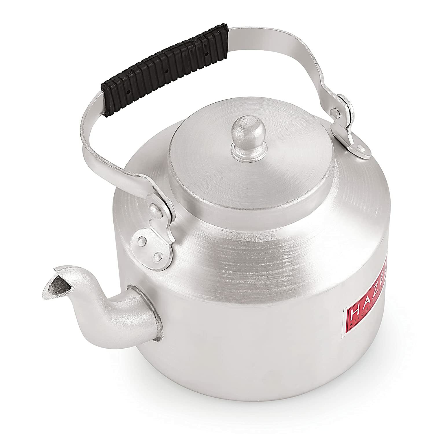 ALUMINIUM INDIEN TRADITIONAL KETTLE TEA COFFEE POT MAKER WITH HANDLE ...