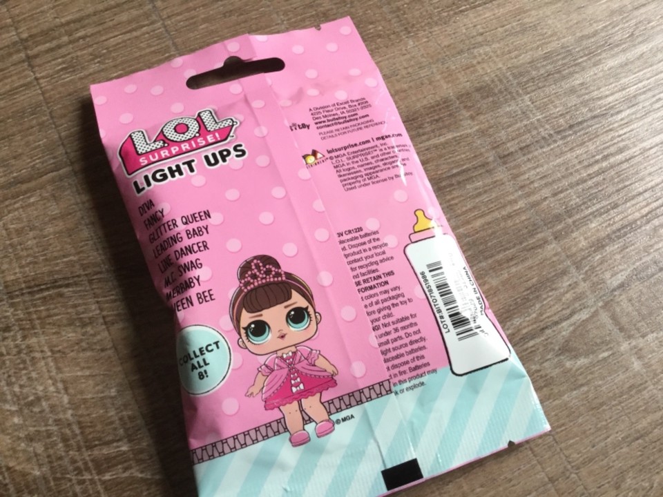 LOL Surprise Light Ups Doll Key Chain Charm Blind Bag 2019 First ...