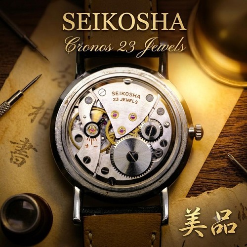 Seiko Cronos 1960s Vintage Manual Wind Watch 23 Jewels From Japan ...