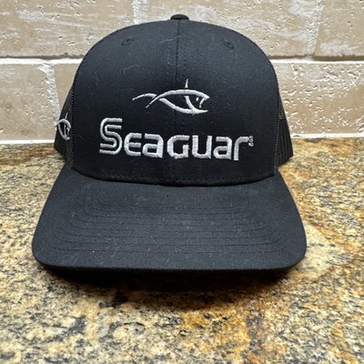 Seaguar Logo Richardson 112 Black Hat Cap Fishing Line Logo Fishing ...