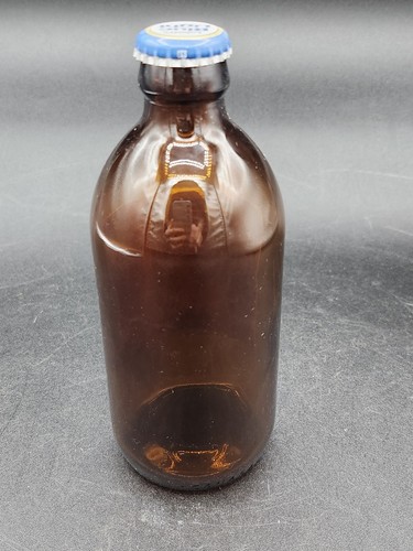 VINTAGE 80s LABATT'S BLUE LIGHT STUBBY BEER BOTTLE WITH CAP CANADIAN ...