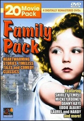 Family Pack -- 20 Feature-Length Films Movies on 4 DVDs -- Trusted eBay ...