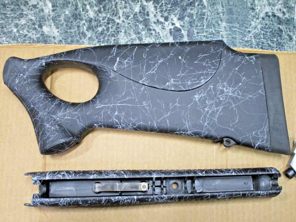 5 CVA Optima, Optima Pro Wolf Crackle Pattern Thumb Hole Stock (NEW ...