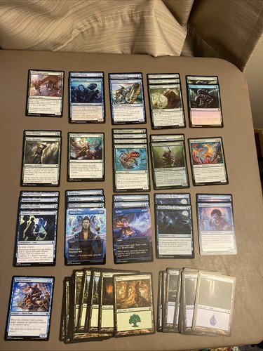 Green Blue Standard Legal MTG Custom 60 Card Deck Magic The Gathering ...