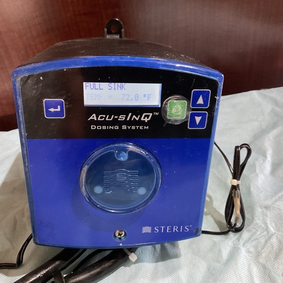 KNIGHT STERIS ACU-SINQ 2 CHEMISTRY DOSING SYSTEM PERISTALTIC PUMP | eBay