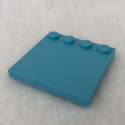 LEGO 6179 Medium Azure Tile, Modified 4 x 4 with Studs on Edge (x1) | eBay
