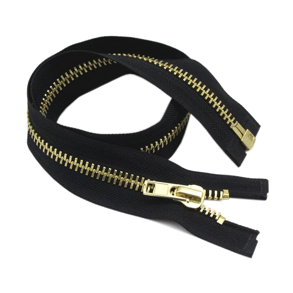 #10 29 Inch Brass Separating Jacket Zipper Right Handed Heavy Duty ...