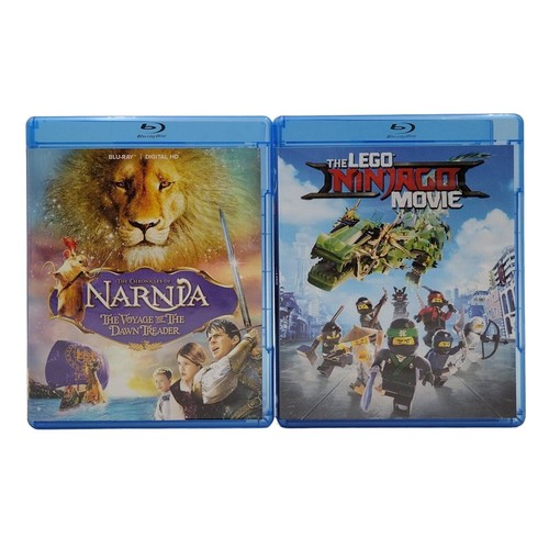 Blu-Ray Lot Lego Ninjago Movie Chronicles of Narnia Voyage of Dawn ...