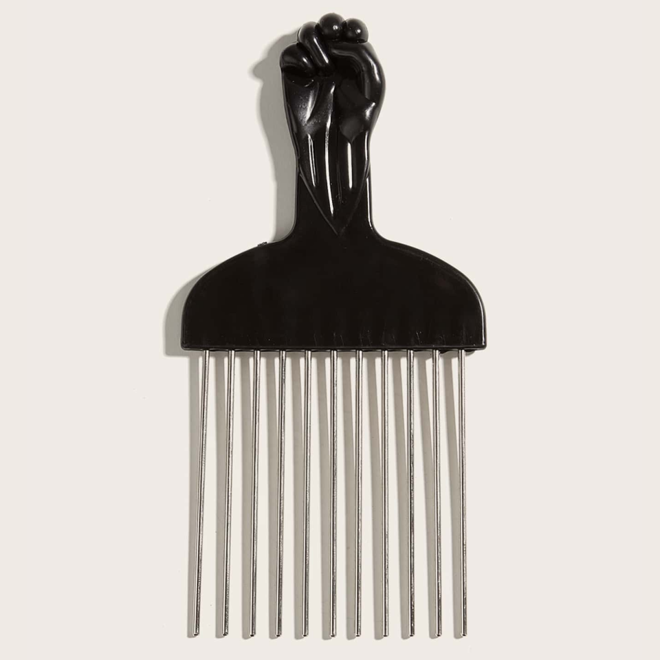 New Hair Pick Comb Metal Comb Detangle Wig Braid Hair Styling Comb for ...