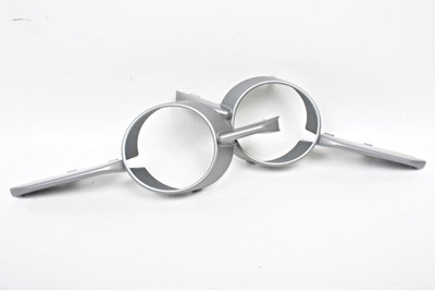 NEW BMW X6 E71 FRONT FOG LIGHT DECOR COVER PAIR 51117188385 51117188386 ...