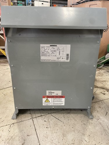 SIEMENS 30KVA 3R Dry Type Transformer 480 x 208/120 | eBay